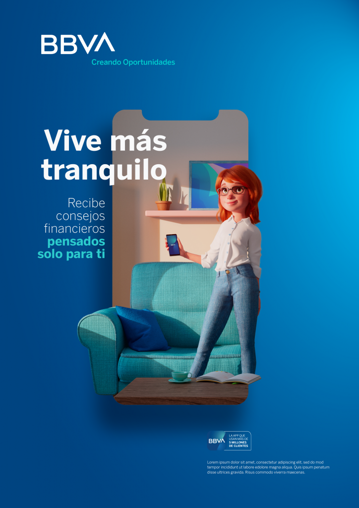 3D illustration – BBVA Creative